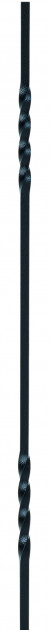 Charleston Metal Baluster Black Finish 850 | Richard Burbidge