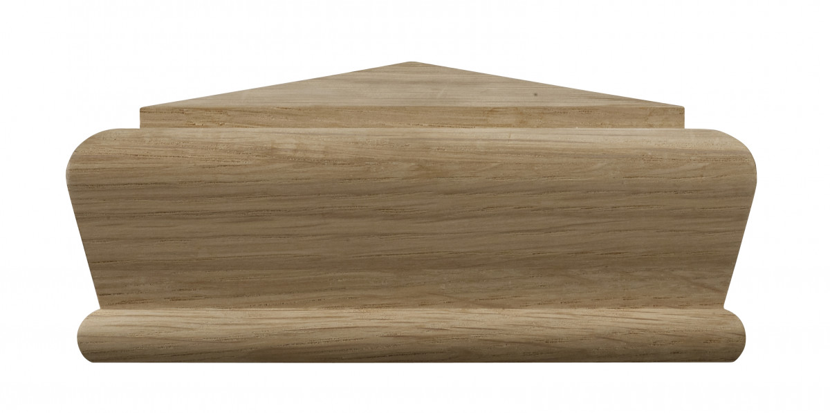Heritage Oak Pyramid Newel Cap 115 | Richard Burbidge