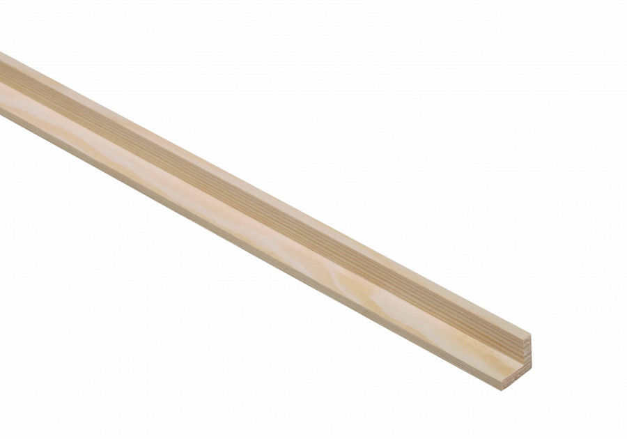 20 Pine Square Angle Mouldings 32 x 32 x 2400mm | Richard Burbidge