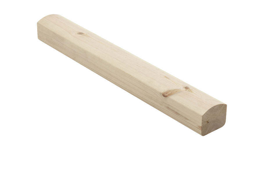 Elements Pine Rake Handrail 55 65 2400 | Richard Burbidge