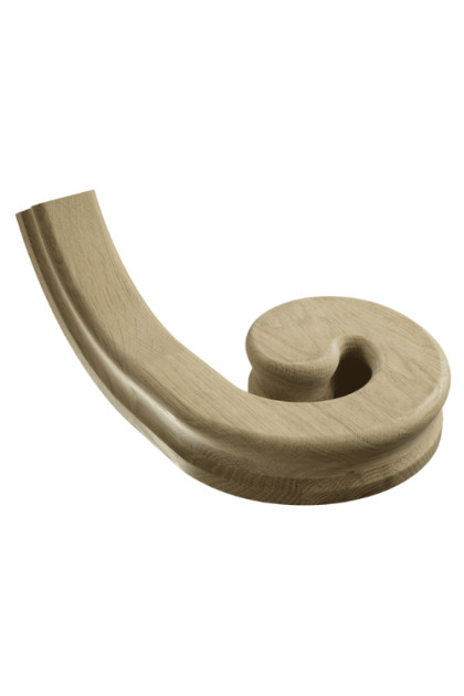 Oak HDR Right Hand Volute | Richard Burbidge